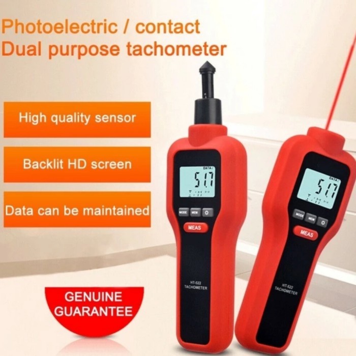 Jual Alat ukur putaran mesin/digital laser tachometer RPM test speed ...