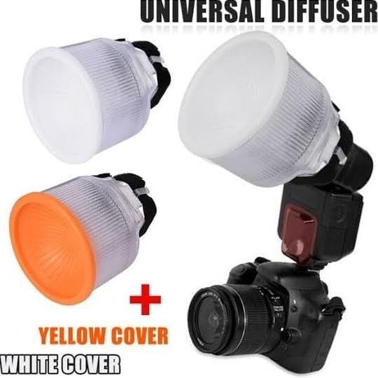 Jual HARGA DISC - Lambency Flash Diffuser UNIVERSAL For Semua tipe Flash | Shopee Indonesia