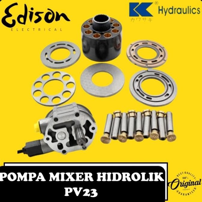 Jual Pompa Mixer Pv23 Pv 23 Hidrolik Hydraulics Pump Valve Plate ...