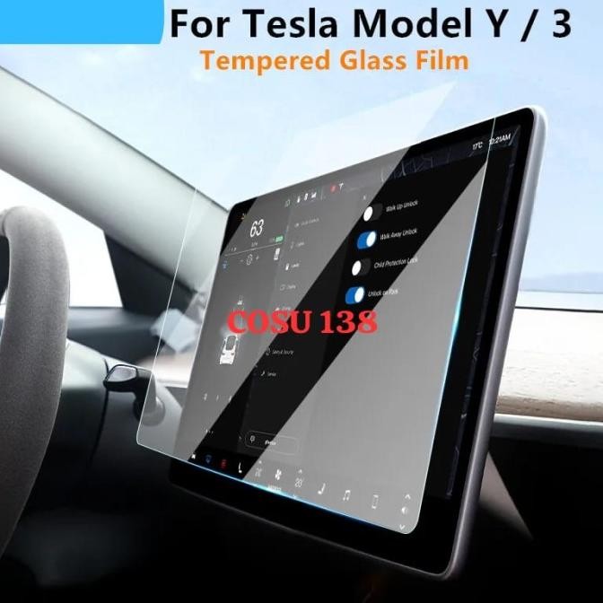 Jual Anti Gores Premium Head Unit TESLA 15 inch Model 3 dan Y | Shopee ...