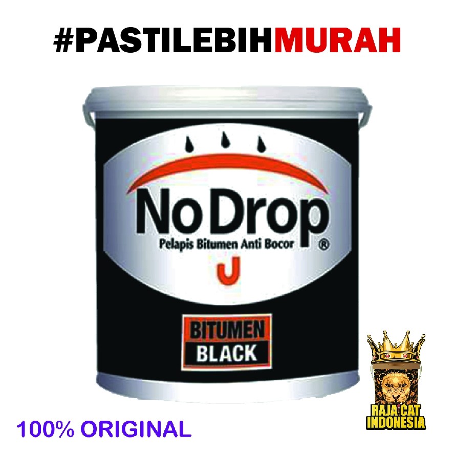 Jual Cat Pelapis Anti Bocor Bitumen Avian No Drop Warna Hitam Black 4 Kg | Shopee Indonesia