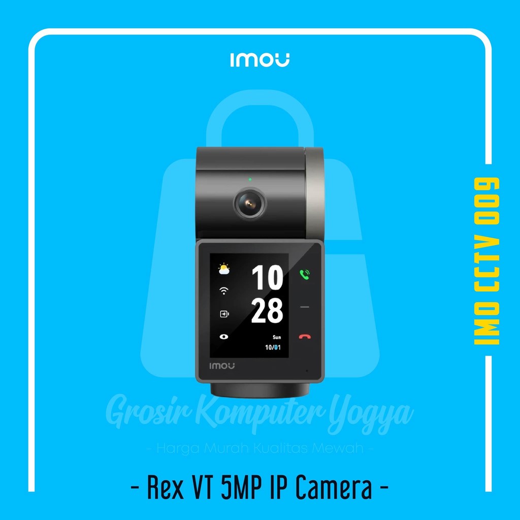 Jual Imou Rex VT 5MP Ultra HD Two-way Video Talks Smart IP Camera CCTV ...