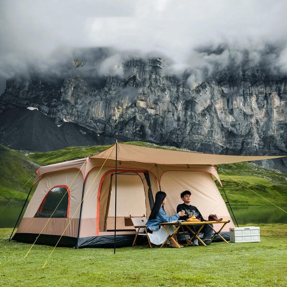 Jual picnic camping tent waterproof outdoor multiple portable large and ...