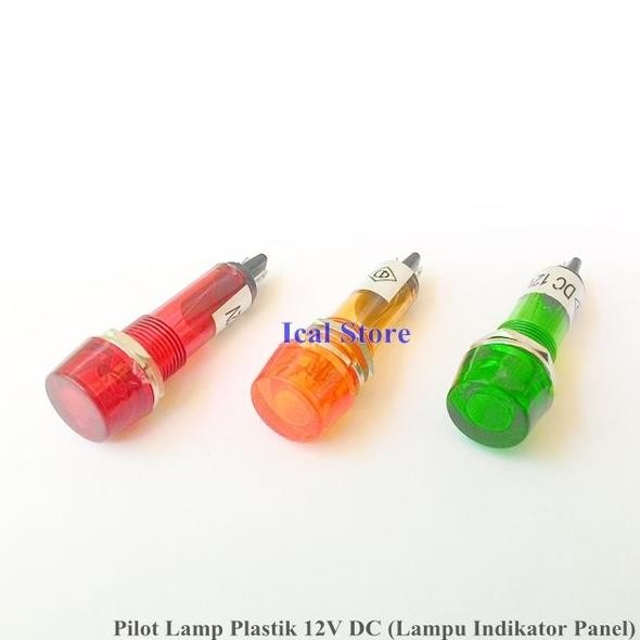 Jual Pilot Lamp - Lampu Indikator Panel 12V DC Plastik Bening | Shopee ...