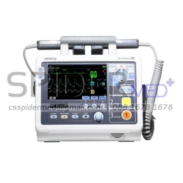 Jual Defibrilator Beneheart D3 Mindray Alat Kejut Jantung Defibilator ...
