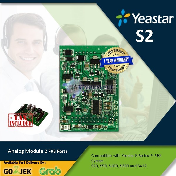Jual Promo!! Yeastar S2 Module (2 Fxs Ports) | Shopee Indonesia