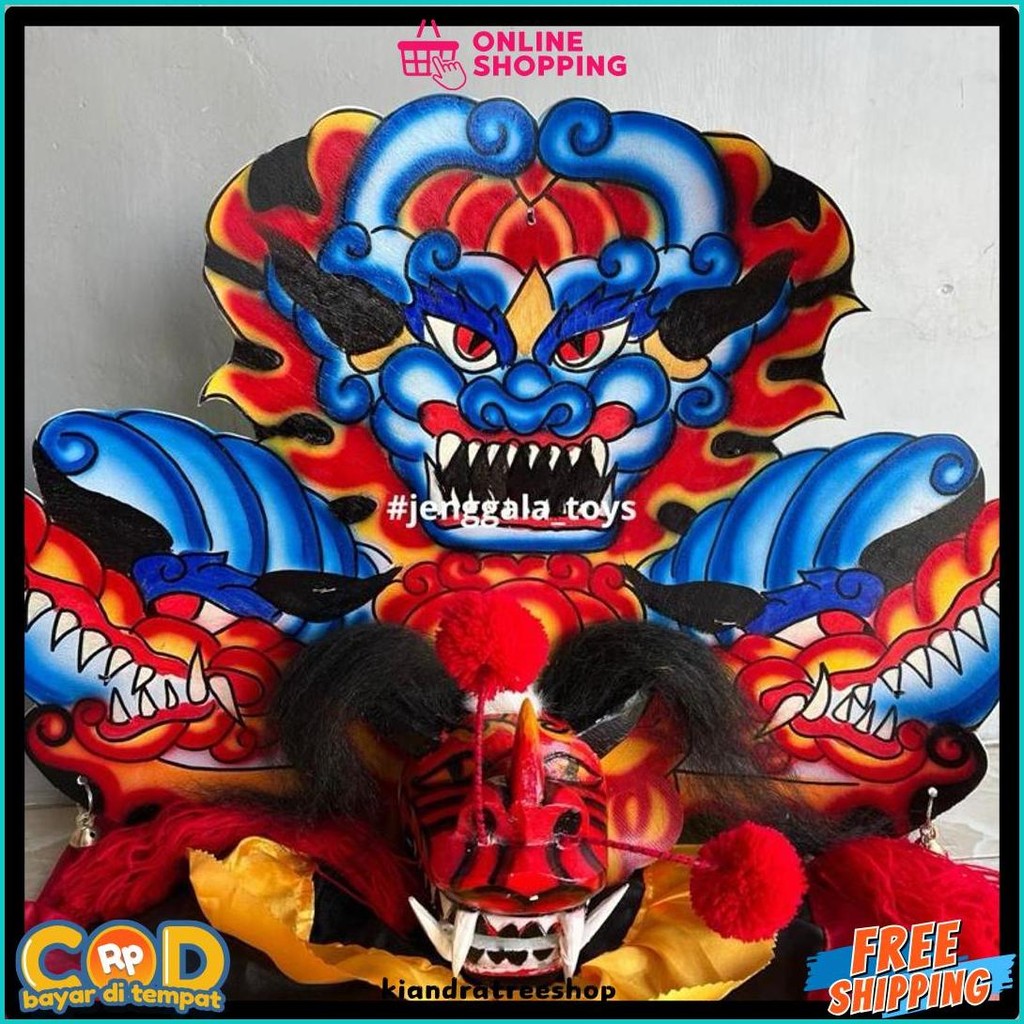 Jual Barongan Devil Kayu Besar Anak (Murmer) | Shopee Indonesia