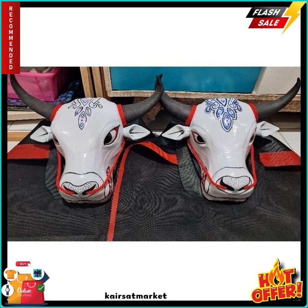 Jual Ready Mainan Bantengan Mberot Putih (Order Sebelum Ketinggalan ...