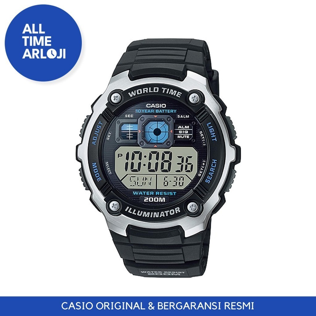 Jual Jam Tangan Casio General AE-2000W-1AVDF | Shopee Indonesia