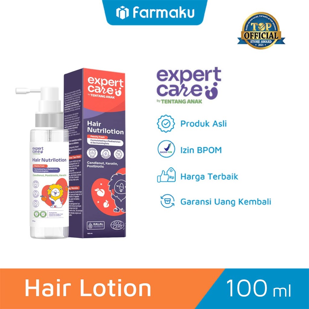 Jual Expert Care Hair Nutrilotion 100 ml - Nutrisi Vitamin Rambut Bayi ...