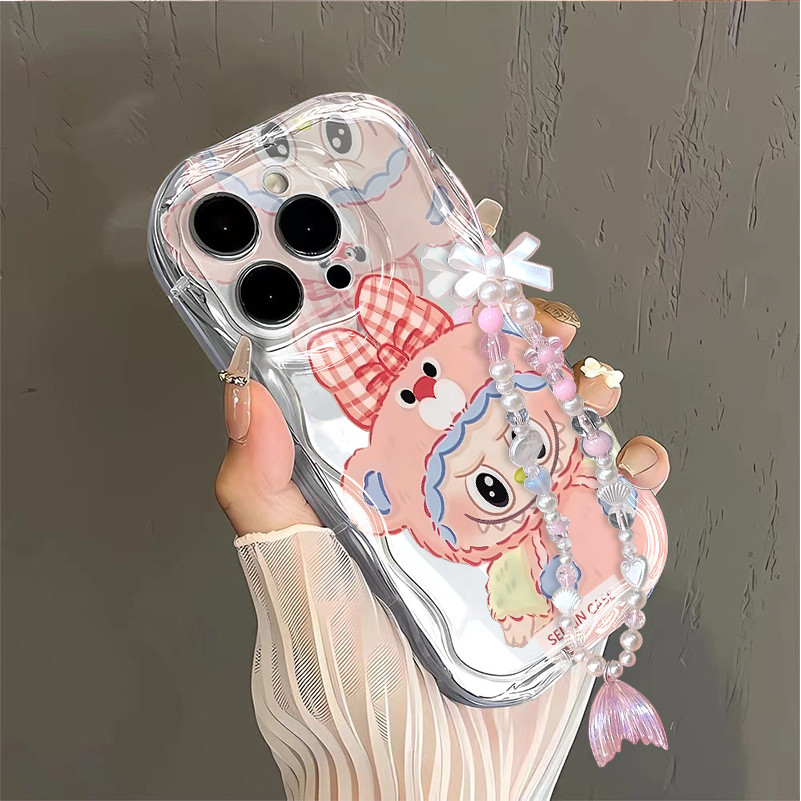 Jual Kisi Labubu Merah Jambu Busur Case Hp Vivo Y100 4G 5G Y36 Y15S ...