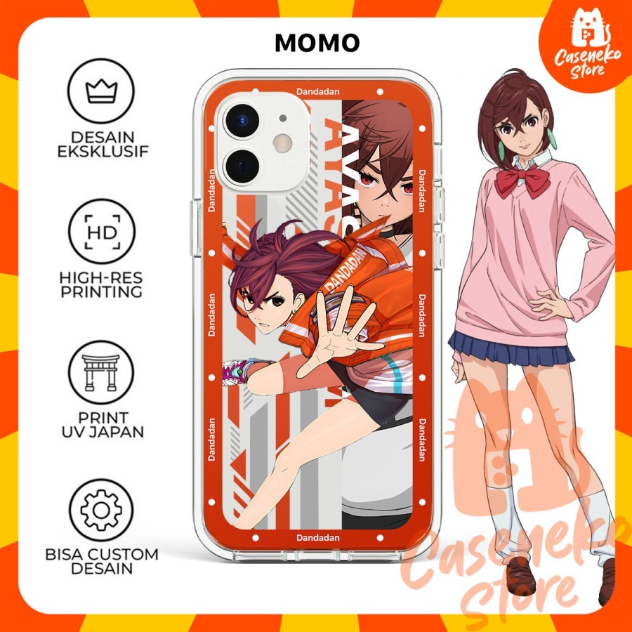 Jual Custom Case Ayase Momo Dandadan Casing Smartphone Phone HP 6 ...