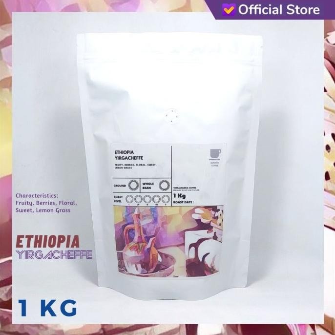 Jual Kopi Arabika Ethiopia Yirgacheffe 1 Kilogram (Kg) | Sutoyo Coffee ...
