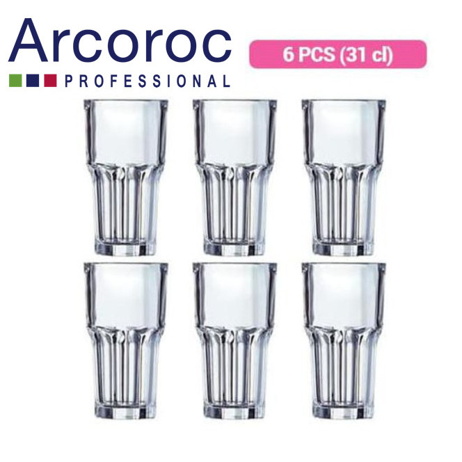 Jual Produk Ready Arcoroc Gelas Minum Granity HB 31 Cl Box of 6 pcs # ...