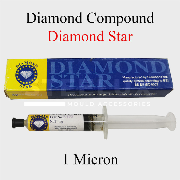 Jual Diamond Polishing Compound Diamond Star UK 1 Micron Lapping Paste ...