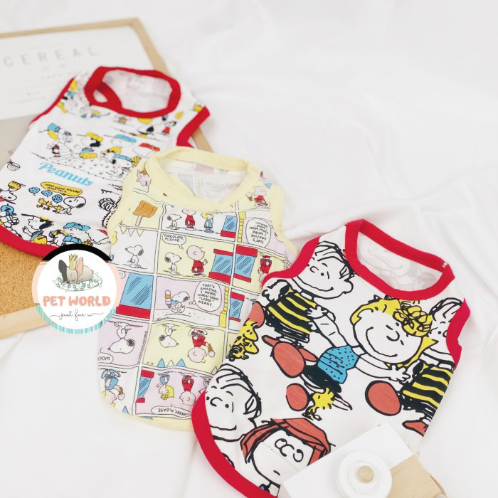 Jual Snoopy Comic Top - Pet Dog Clothes Baju Kostum Anjing Hewan ...