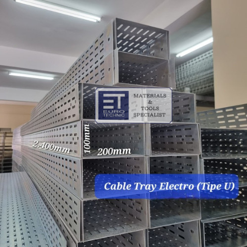 Jual Cable Tray 200 X 100 X 2400 Mm Electro & Hdg (Tipe U & Tipe C ...
