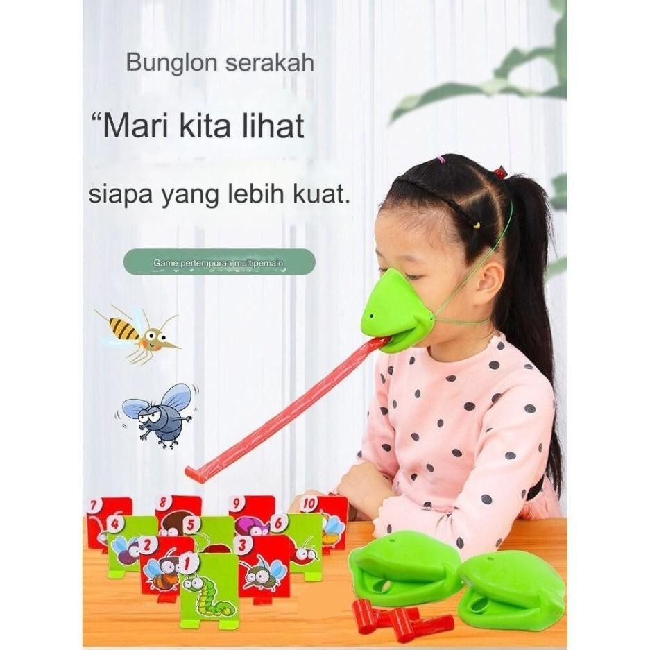 Jual [Khusus Batam] Mainan Tic Tac Tongue, Mainan Kodok Katak Julur ...