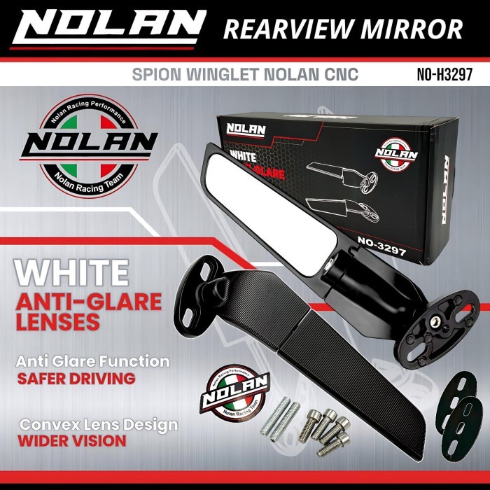 Jual SPION WINGLET PUTAR NOLAN R15 R25 CBR NINJA NMAX ZX25R XMAX DLL ...