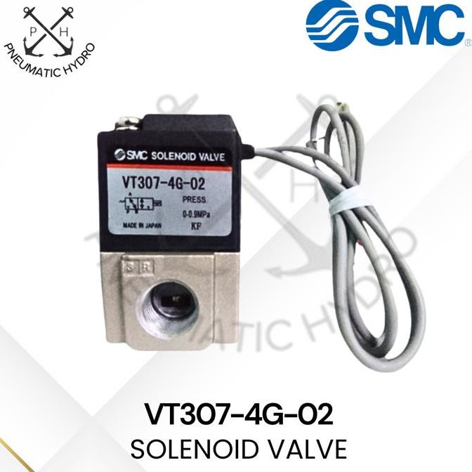 Jual Selenoid Valve Smc Vt307-4G-02 Ac220 Original Dan Terpercaya | Shopee Indonesia
