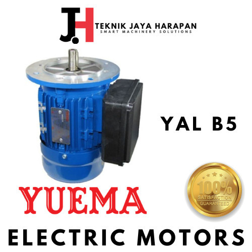 Jual DINAMO ELECTRIC MOTOR YUEMA YAL 2P 2,2KW 3HP 1 PHASE SINGLE PHASE 220/240V B5 | Shopee ...