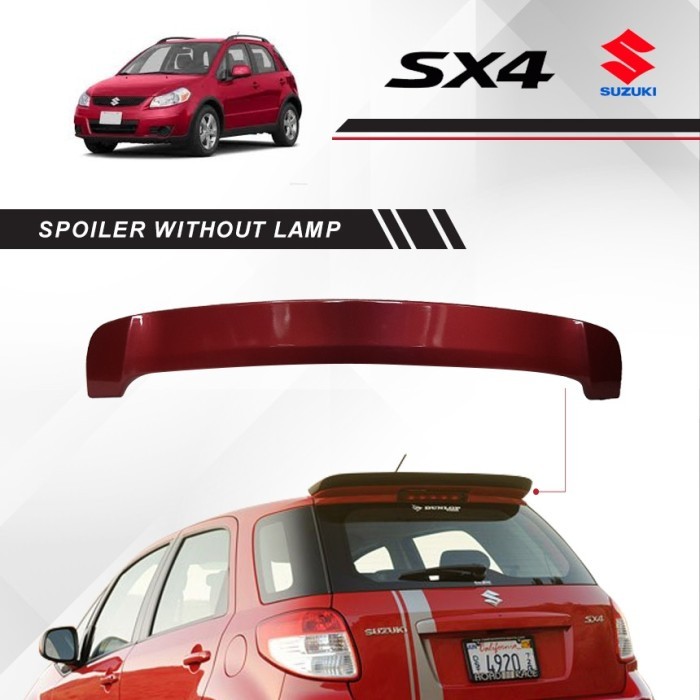 Jual Spoiler Mobil Suzuki Sx4 X Over Tanpa Lampu | Shopee Indonesia