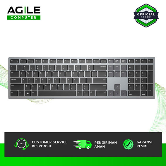 Jual Dell KB700 Multi Device Wireless Keyboard | Shopee Indonesia