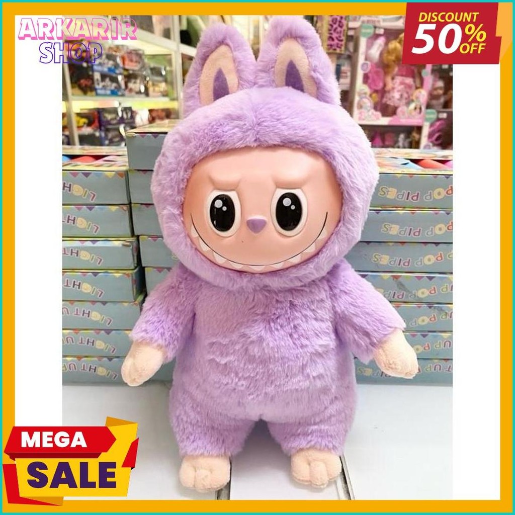 Jual Boneka Labubu The Monster Bahan Premium Soft 36Cm Exciting Macaron ...