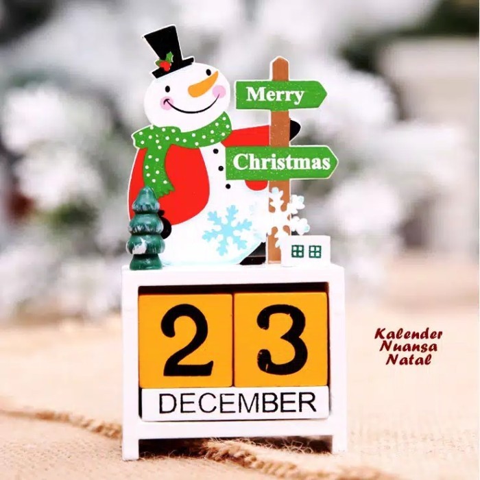 Jual Dekorasi Natal Kalender Unik Natal | Shopee Indonesia
