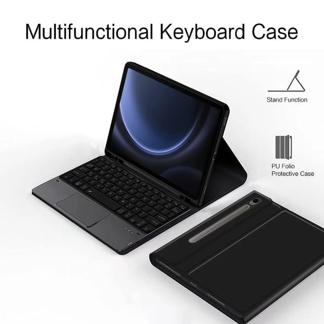 Jual HARGA DISC - Keyboard Case Samsung Tab S9 Fe Tab S9Fe Touchpad ...