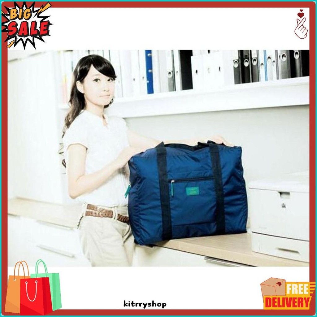 Jual Foldable Travel Bag / Hand Carry Tas Lipat / Koper Bagasi ...