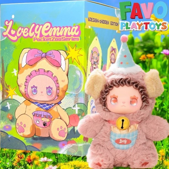 Jual MJ Studio LUCKY EMMA - LOVELY EMMA Pocket Zoo Series Plush Pendant ...