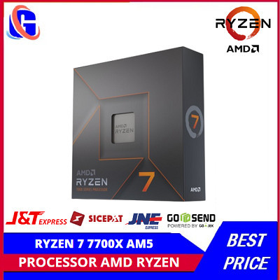 Jual HARGA DISC - PROCESSOR AMD RYZEN 7 7700X AM5 ZEN 4 8 CORE 16 THREAD 5.4 GHZ 105W | Shopee ...