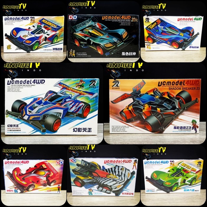 Jual Rep. Tamiya Mini 4wd Merk DD Ruize Lets and Go Series | Shopee Indonesia