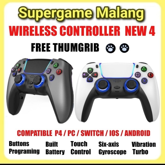 Jual Stik PS4 Model PS5 P4 Elite X Stick PS 4 PS 5 Pc Android Switch Wireless | Shopee Indonesia