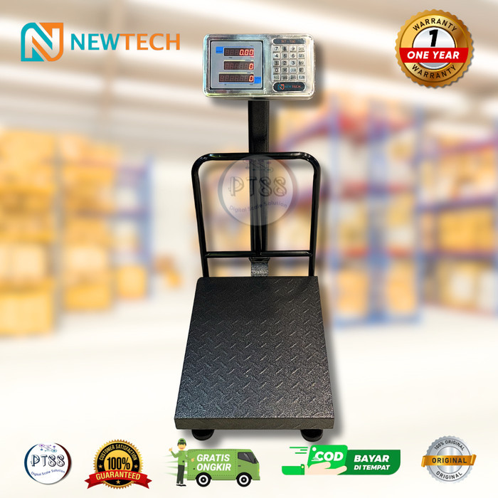 Jual Timbangan Duduk Digital 150Kg / Timbangan Barang 150 Kg Newtech Nt-15E | Shopee Indonesia