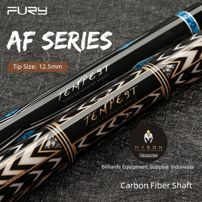 Jual STICK BILLIARD FURY TEMPEST AF SERIES ~ CARBON SHAFT ~ AF-1 & AF-2 ...