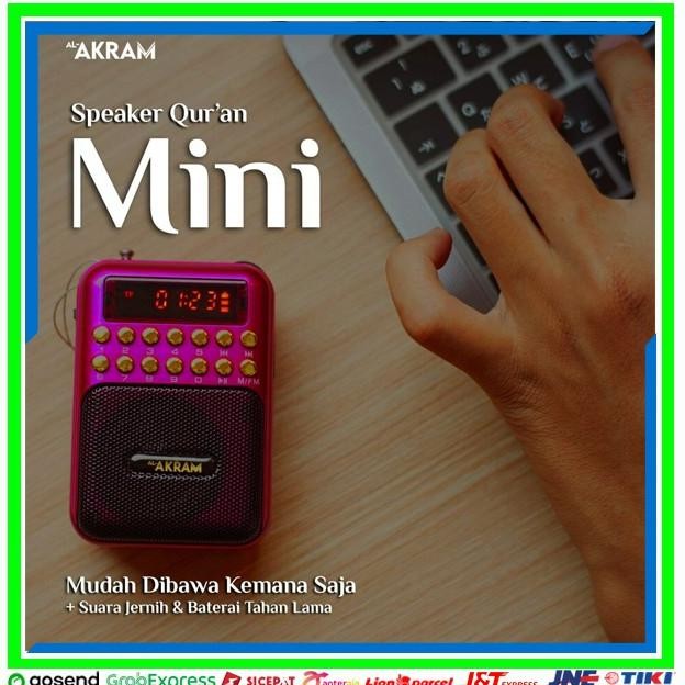 Jual Speaker Murottal Murotal AlQuran Quran Digital 30 Juz Al-Akram Mini [terbaik] | Shopee ...
