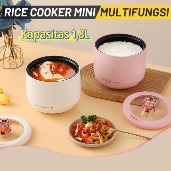 Jual FLECO MAGIC COM MINI 1,8 LITER ANTI LENGKET SERBAGUNA RICE COOKER ...