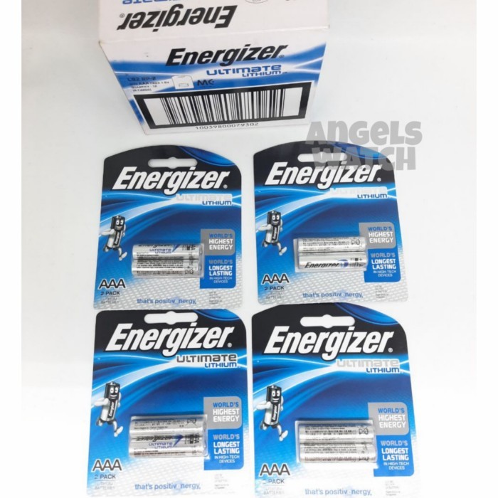 Jual Baterai Energizer Ultimate Lithium Aaa A3 Isi 2 Pcs Original | Shopee Indonesia