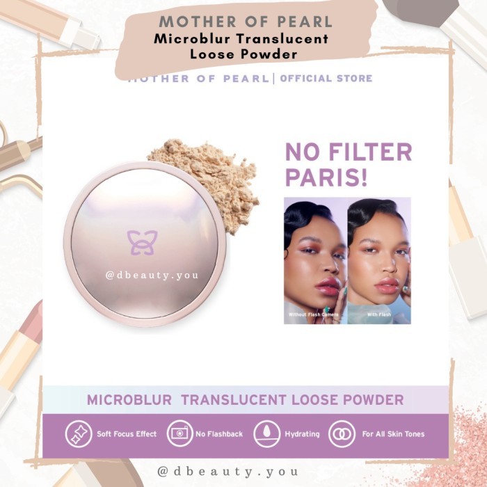 Jual MOP Beauty - Microblur Translucent Loose Powder Mother of Pearl ...