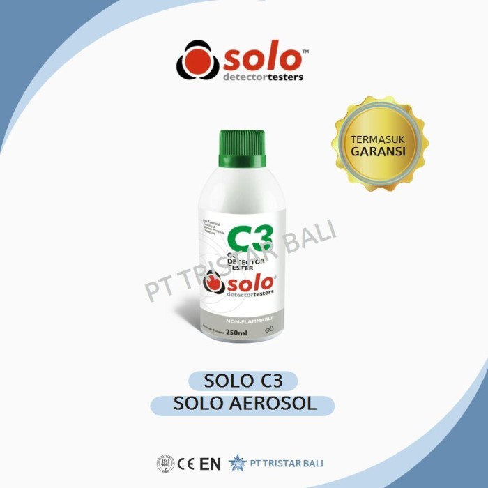 Jual terbaru Solo C3 - Carbon Monoxide CO Detector Tester - 250 ml ...