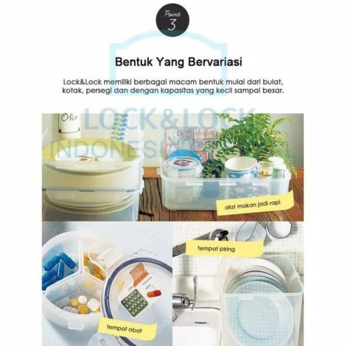 Jual Tersedia Lock&Lock Lock N Lock Gift Set 7 In 1 Food Container ...
