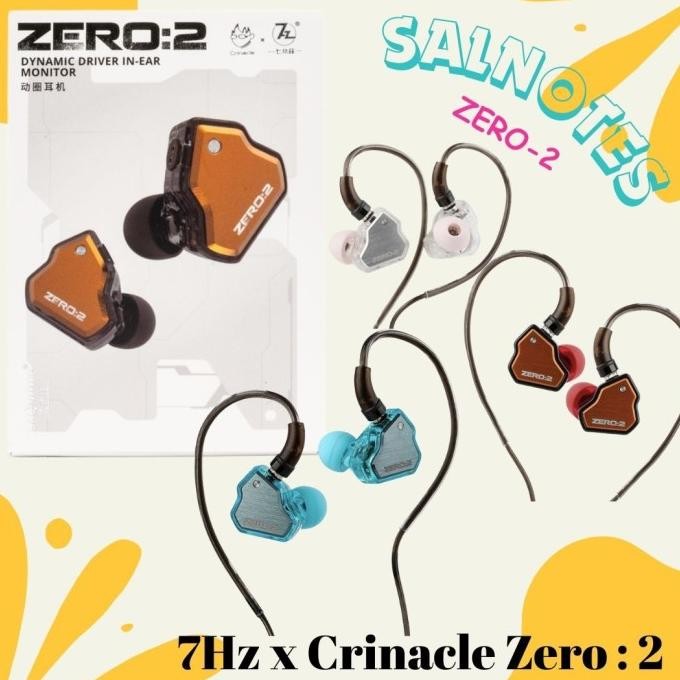 Jual Salnotes Zero 2 7Hz x Crinacle Zero 2 HiFi Dynamic Driver IEM ...