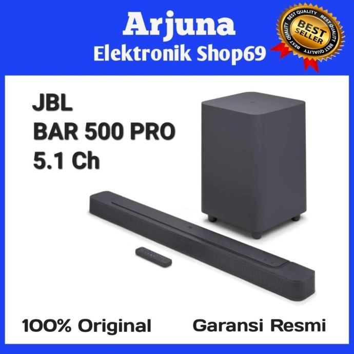Jual TERBARU - Soundbar JBL BAR 500 PRO MultiBeam And Dolby Atmos 5.1 ...