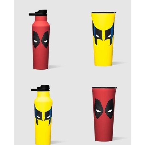 Jual New! Premium [Pre-Order] Corkcicle Marvel Deadpool & Wolverine ...