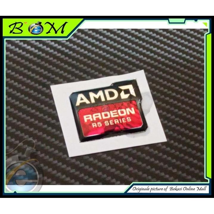 Jual DISKON STICKER STIKER LOGO TIMBUL GPU VGA AMD RADEON R5 SERIES ...