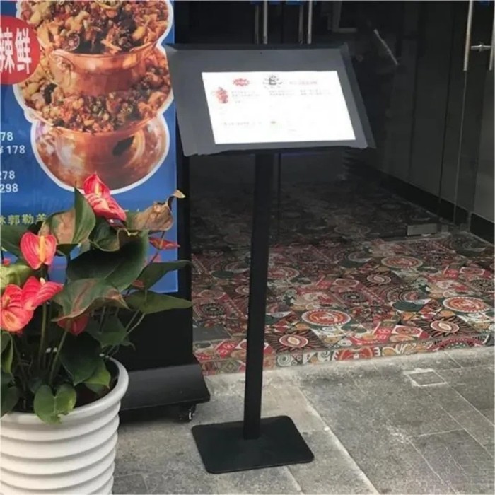 Jual Stand Menu Display Brosur Stand Rak Menu Tempat Menu Buku Menu ...