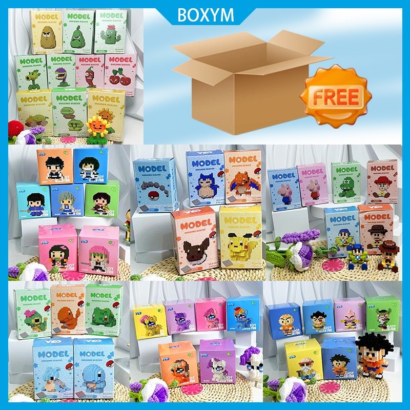 Jual [Paket ] Nano Blo Cartoon Series Set Building Blo Balok Susun ...