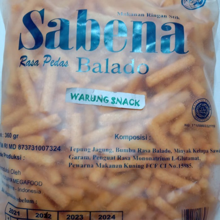 Jual Goofy - Snack Sabena Stik Balado 360Gram | Shopee Indonesia